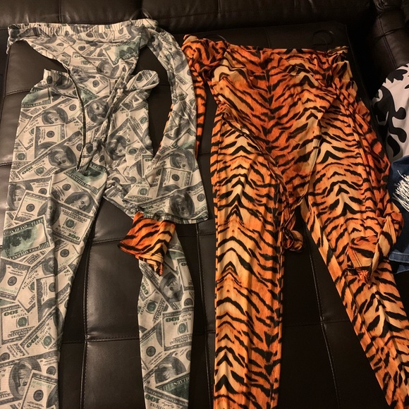 Tops | Brand New Money And Tiger Mesh Set | Poshmark